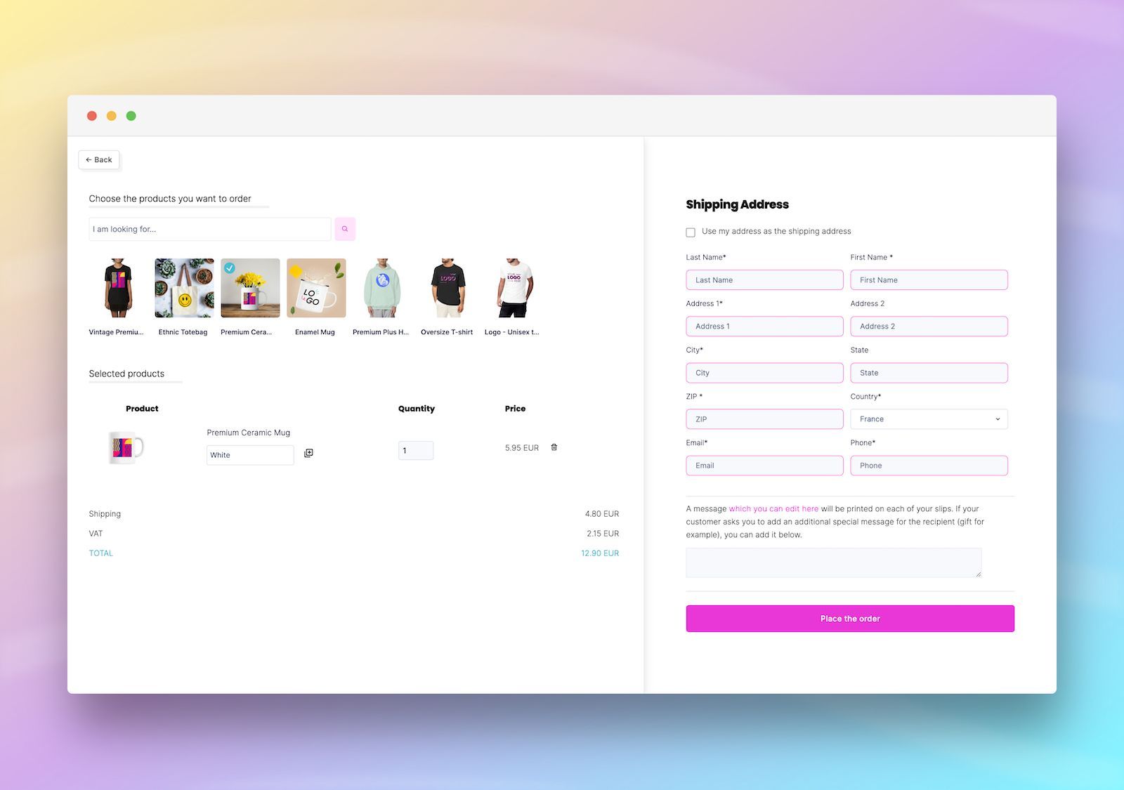 Direct orders - TPOP