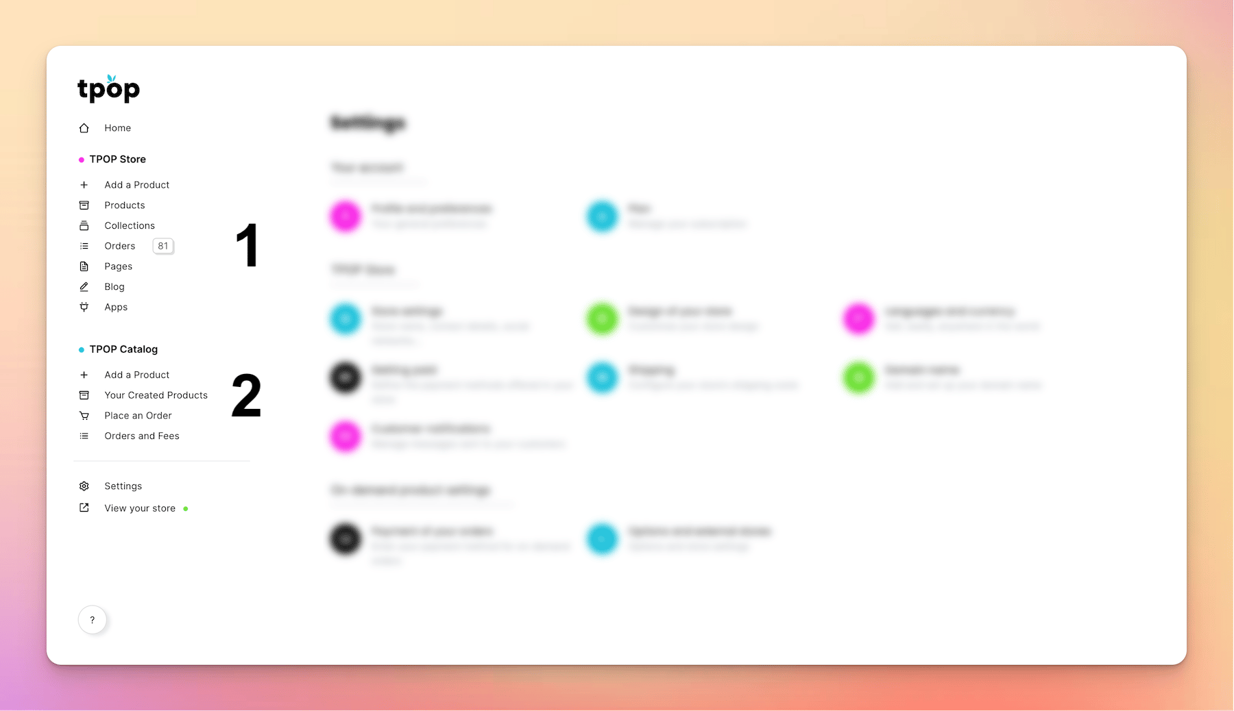 A breath of fresh air in the settings and navigation bar. - TPOP