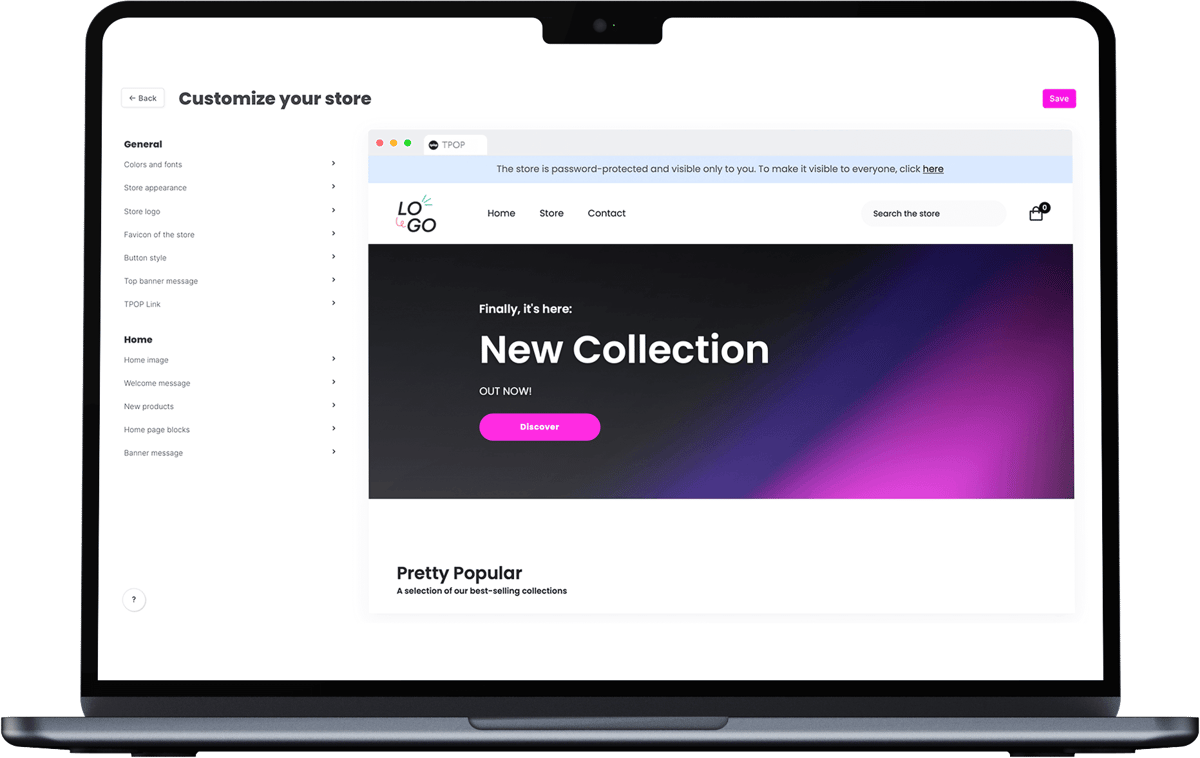 Print On Demand all in one: your store for free