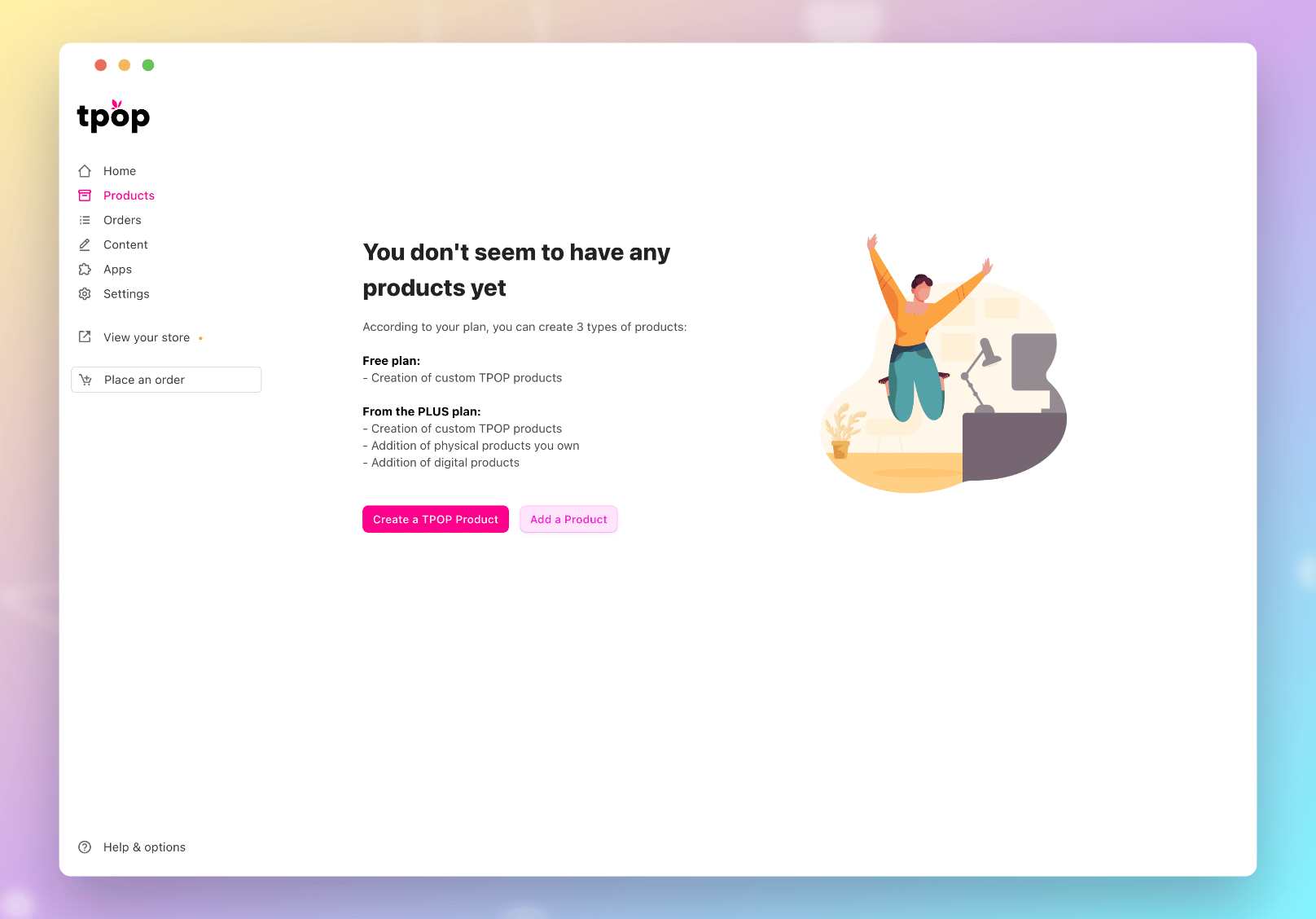 1.5 - Creating a TPOP product - TPOP
